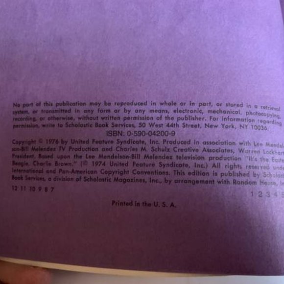 Toys | Set Of 2 Vintage 197s Charlie Brown Softbound Books | Poshmark